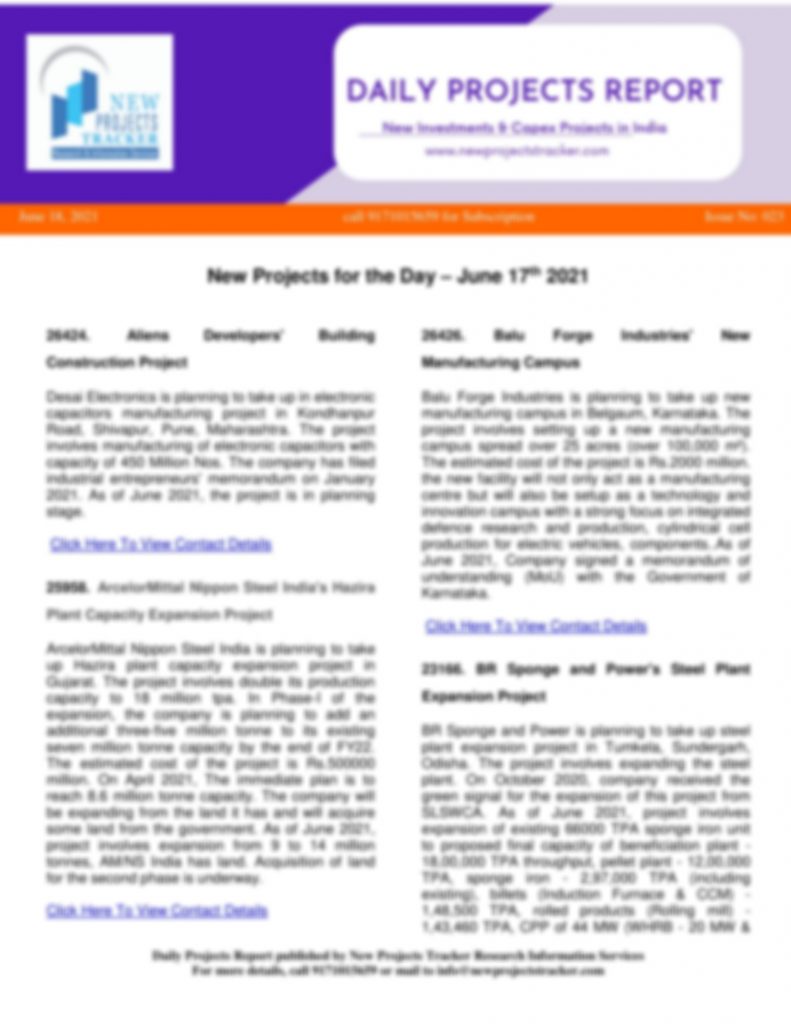 New Projects by Desai Electronics, Indian Hotels Company, Sharda ...