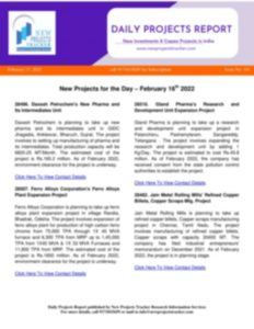 New Projects By Virat Crane Industries, SPM Autocomp Systems, Gland ...